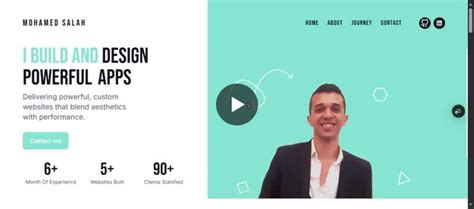 Portfoliolaunch Mernstack Reactjs Nodejs Javascript Webdevelopment Mohamed Salah