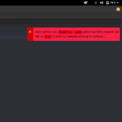 Beginner Here I Installed Python And Have Installed Atom Packages To Run But I Havent Been
