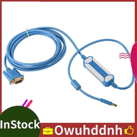 Owuhddnh Pc Meter Blue PLC Programming Adapter Cable For Omron CQM H