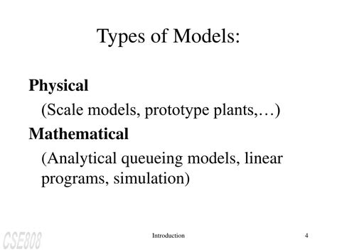 Ppt Cps 808 Introduction To Modeling And Simulation Powerpoint