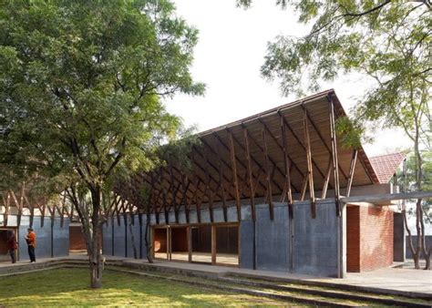 Sameep Padora Builds Buddhist Learning Centre In An Indian Forest Grove