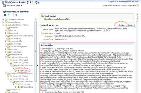 A Oracle Webcenter Portal Configuration