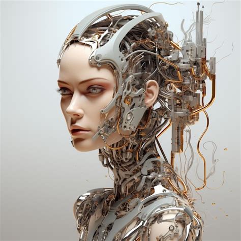 Premium Photo Futuristic Ai Technology 8k Hd Photography