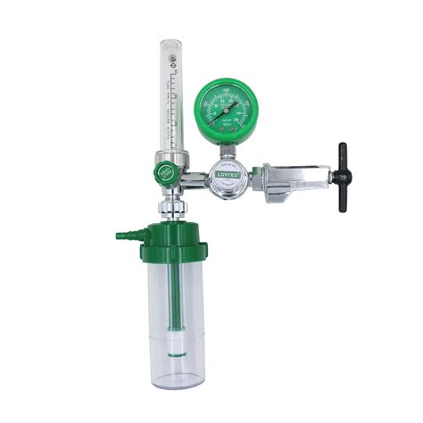 Lovtec Medical Oxygen Pressure Regulator Medical Oxygen Flow Meter With Humidifier Lovtec