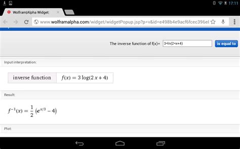 Apk Share Inverse Function Calculator