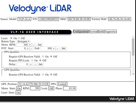 interfacing an mti gnss ins device with a velodyne lidar