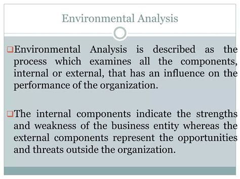 Unit 2 Environmental Analysis Ppt