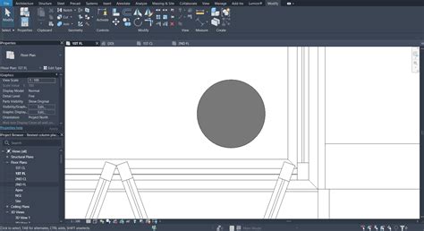 material pattern not showing in certain position in plan view