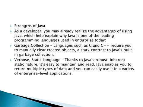 The History And Future Of Java Programming Language Pptx
