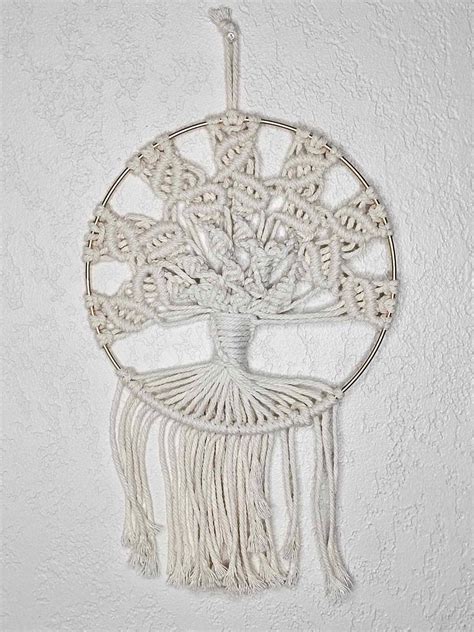 Macrame Tree Of Life Etsy