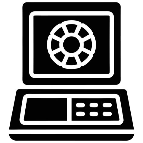 Operating System Symbol Silhouette Illustration 54567844 Vector Art At