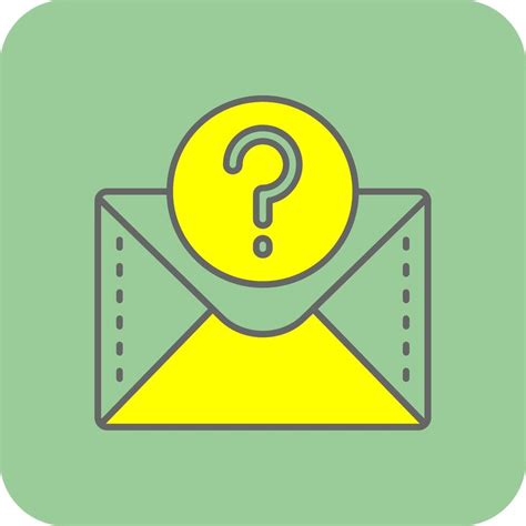 Question Mark Filled Yellow Icon 41867032 Vector Art At Vecteezy