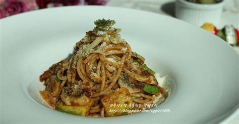 호박토마토 스파게티