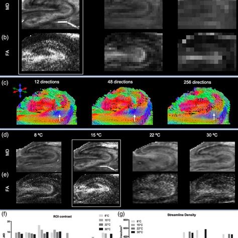 Spatial Resolution Diffusion Directions And Sample Temperature
