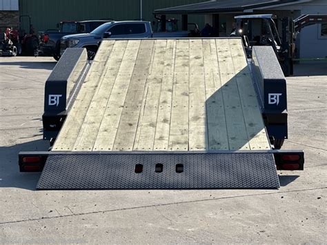 B B Trailers Behnke K Tilt Bed Equipment Trailer