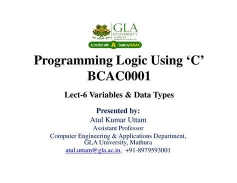 Solution Lect Programming Logic Using C Variables Data Types Studypool