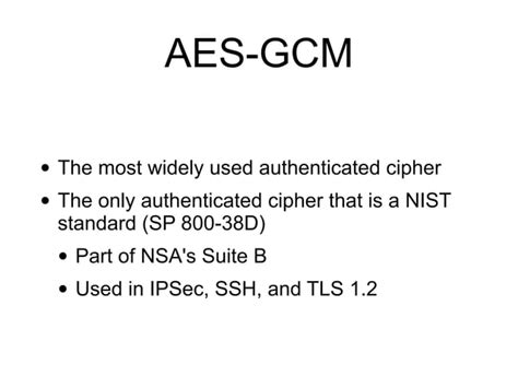 8 Authenticated Encryption Ppt