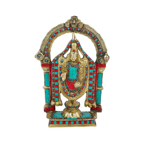 Buy Online Brass Lord Venkateswara Balaji Idol Statue Trts103 Craftvatika