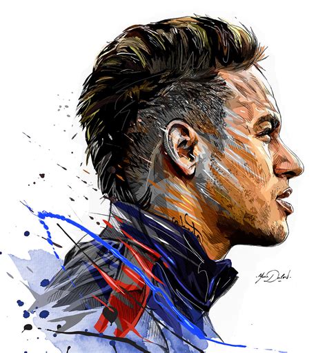 Neymar Psg On Behance