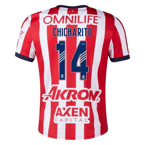 Puma 2024 25 Chivas Mens Stadium Home Soccer Jersey Prosoccer