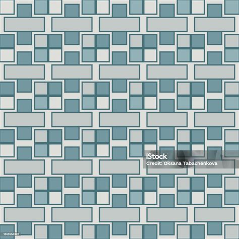사각형의 추상 기하학적 패턴입니다 원활한 모자이크와 타일 벡터 일러스트레이션 0명에 대한 스톡 벡터 아트 및 기타 이미지 0명 가리기 기하 도형 Istock
