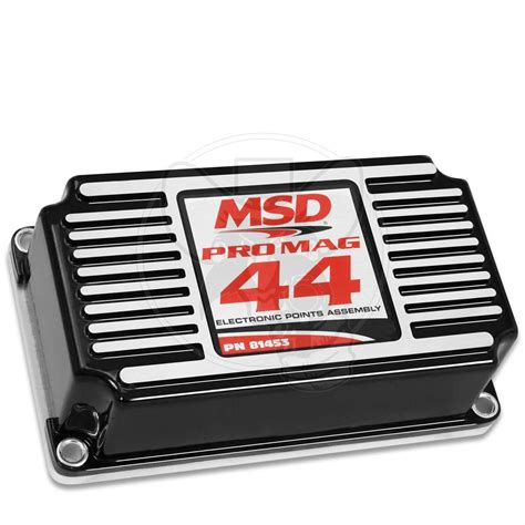 Msd81453 Msd Pro Mag 44 Electronic Points Box Magneto Controller Black