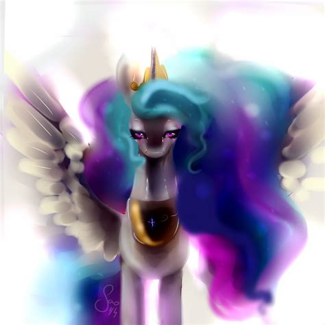 Princess Celestia Принцесса Селестия Princess Celestia Mlp Art