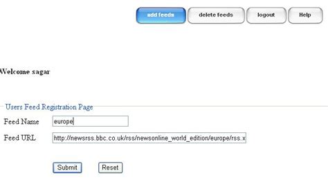 Rss Feed Reader Java Project Code With C