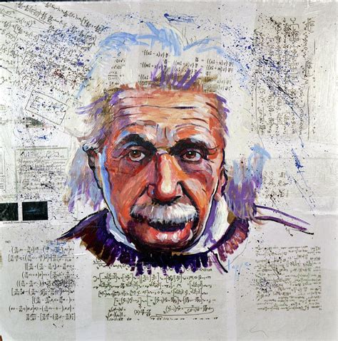 Einstein Mixed Media By Steve Lappe Fine Art America