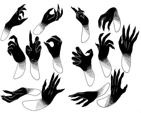 Resultado De Imagen De Demon Hands Dibujo De Referencia Poses Cosas