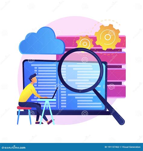 Qa Tester Vector Concept Metaphor Stock Vector Illustration Of Html