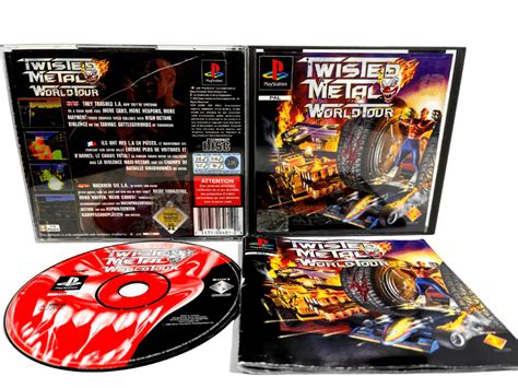 Twisted Metal World Tour Ps1 Tidy And Complete Appleby Games