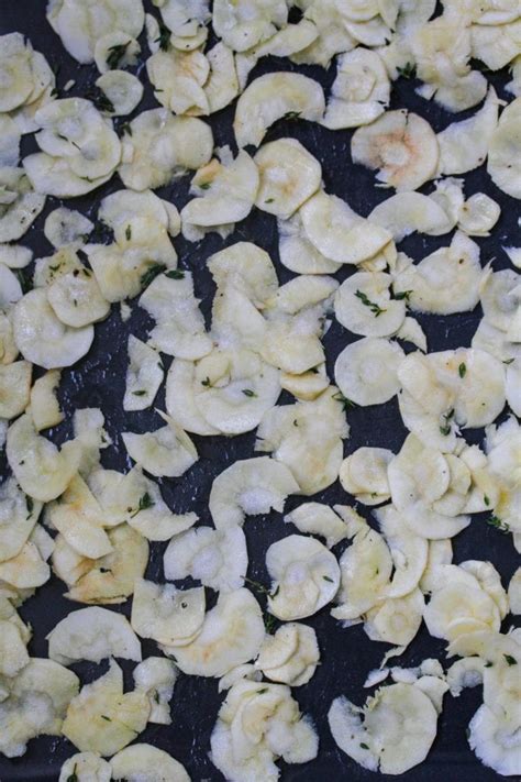 Parsnip Chips With Thyme Healthy Snacks Mas And Pas Parsnip Chips With Thyme Healthy Snacks Mas And Pas