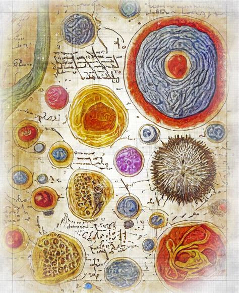 Drawings Of Microbes In Antique Book Illustration Stock Illustration Illustration Of
