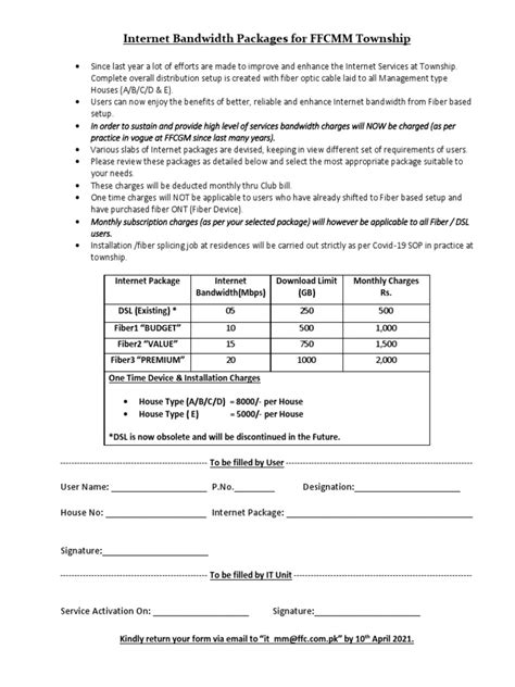 Proposed Internet Bandwidth Package For Township Pdf Internet Proposed Internet Bandwidth Package For Township Pdf Internet