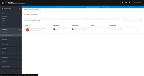 How To Install Openshift Pipelines On Openshift 4x By Nikhil Thomas Medium