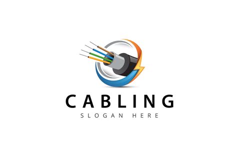 Cabling Logo Gráfico Por Storictype · Creative Fabrica