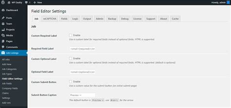 wp job manager field editor plugin usage why and how wp daddy