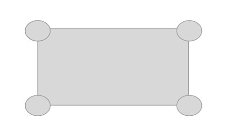 Javascript How To Draw Circles In Each Of The Rectangles End Point
