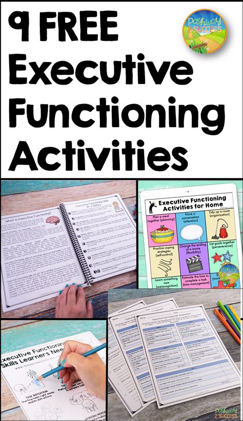 Enhance Executive Functioning Skills Worksheets And Exercises