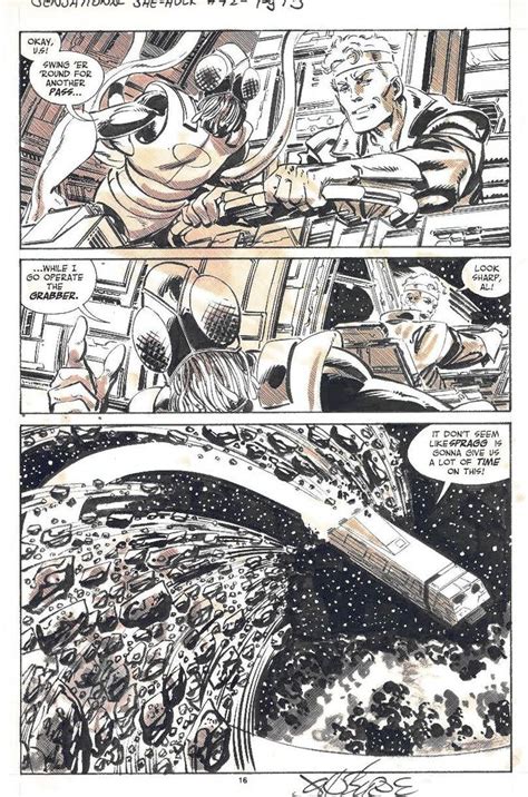 John Byrne Draws John Byrne Sensational She Hulk Classic Comics