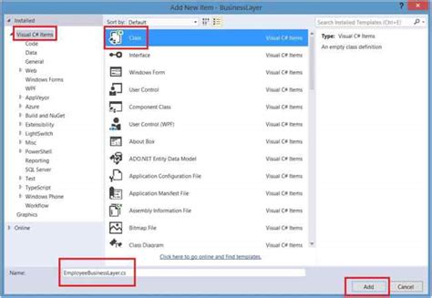 Crud Operations In Mvc Using Business Layer And Scaffolding