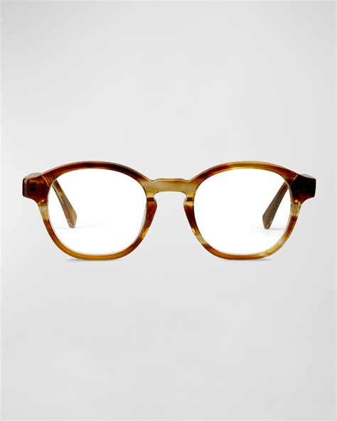 Eyebobs Master Mind Round Acetate Reader Glasses Neiman Marcus