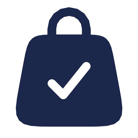 Bag Check Vector Svg Icon Svg Repo