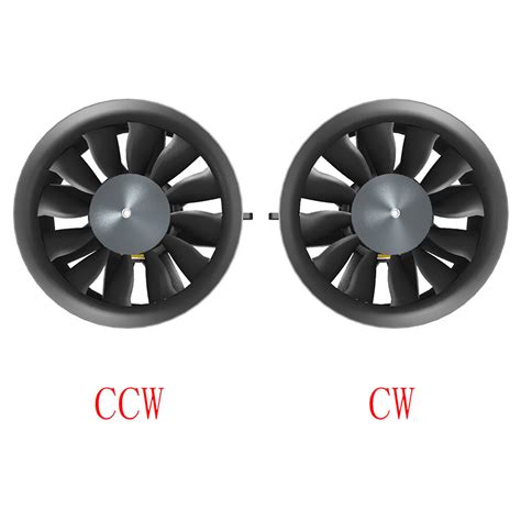 QX MOTOR Mm Blades CCW EDF Ducted Fan With QF KV Brushless Motor S For RC