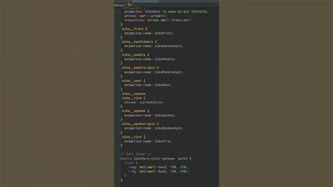 Create A Moving Bicycle Loader Animation With Html And Css No