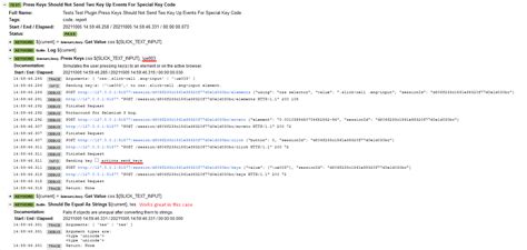 press keys causes two key ups for selenium special keys · issue 1748 · robotframework