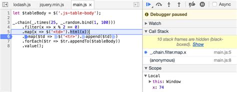 Blackboxing Javascript Using Chrome Devtools — Szymon Krajewski
