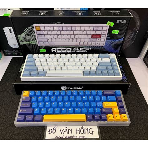 Kèm Switch L60 Wooting Bàn Phím Everglide Ae68 8000hz Rapid Trigger