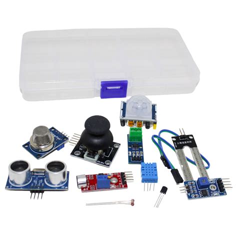 Kit 10 Sensores Para Projetos Eletrônicos Wj Componentes